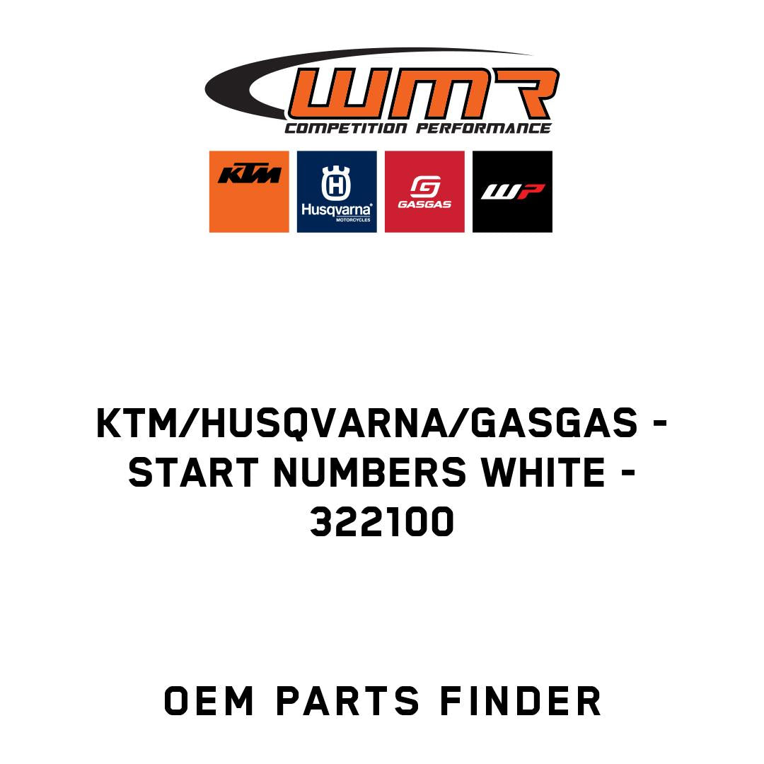 START NUMBERS WHITE
