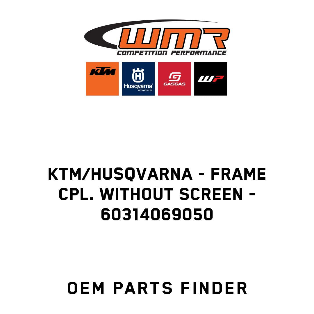 Frame cpl. without screen
