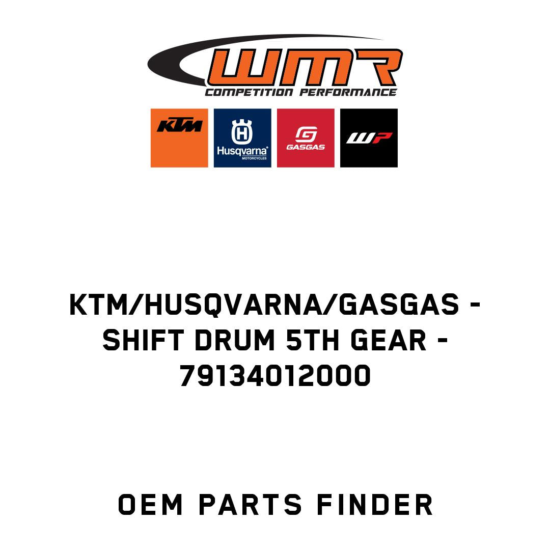 Shift drum 5th gear