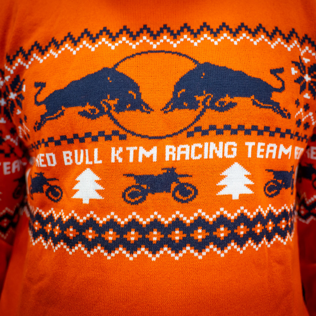 KTM Red Bull Orange Winter Sweater